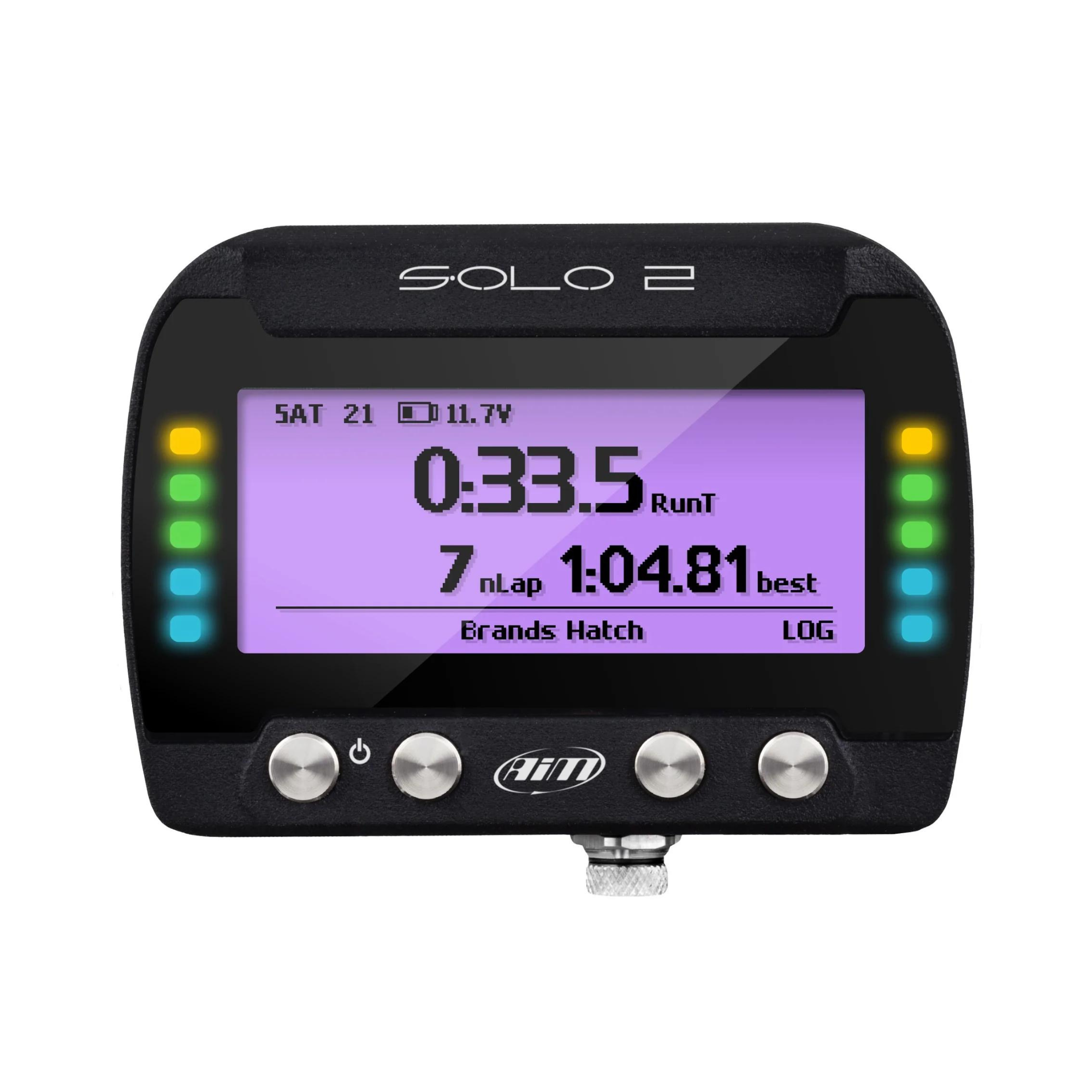 AiM Solo 2 Laptimer – Saferacer